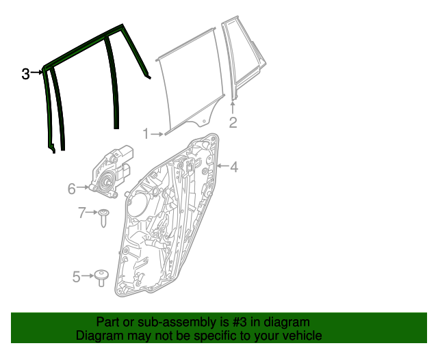 51357393448 - 2018-2023 BMW X3 Run Channel (51-35-7-393-448) | BMW of ...