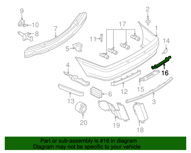 Genuine BMW 51-12-7-037-731 | Flap Frame | FREE Shipping on Most Orders ...