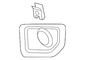 2015-2019 GMC Bezel 23178960 GM | GMPartsDirect.com