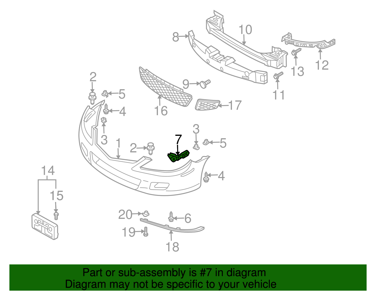 GJ6A-50-E12C - Slide 2003-2008 Mazda 6 | Florida Mazda Parts