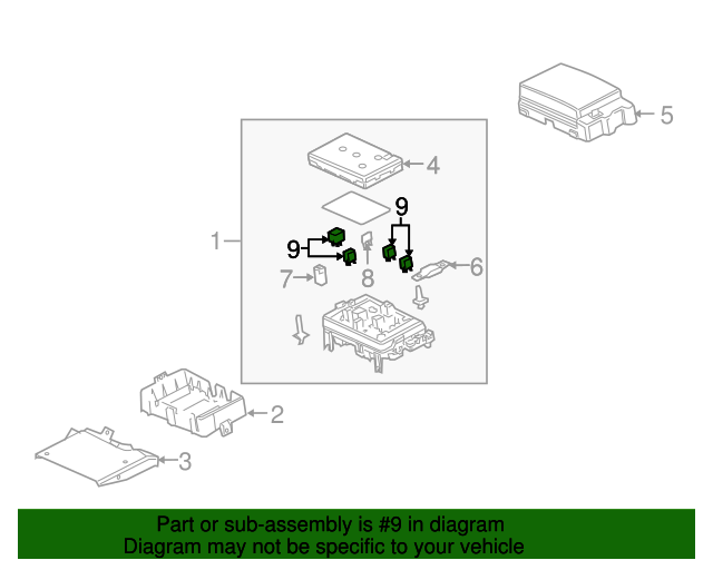 2003-2007 GM Multi-Purpose Relay 15016745 GM | GMPartsDirect.com