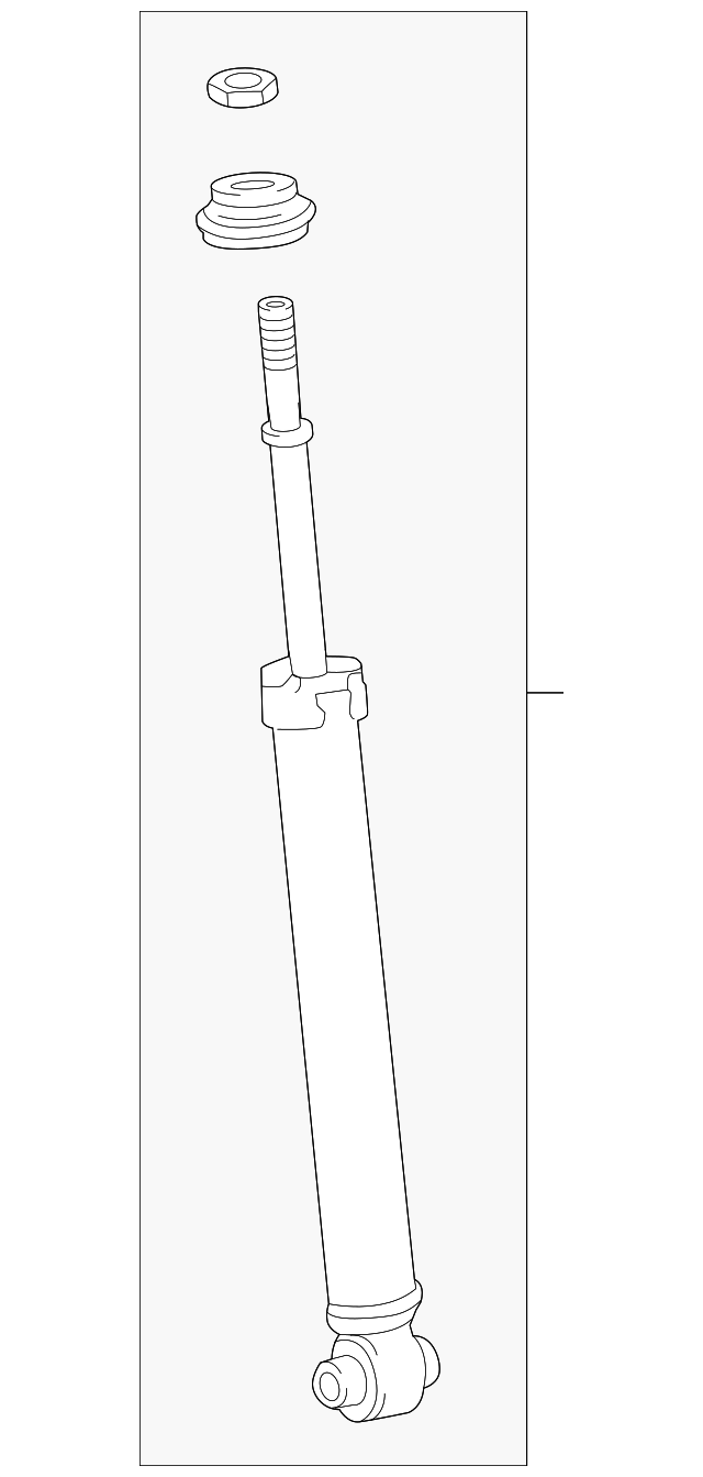 2016-2018 Toyota Shock Absorber 48530-80752 | Toyota Parts Center