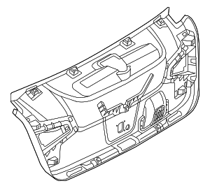 2022-2024 Audi Trunk Lid Trim 8Y5-867-975-B-CA9 | Audi USA Parts