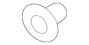 Genuine OEM Ford Part - Tail Lamp Assembly Retainer W714776-S300 ...