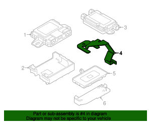 Genuine BMW 84-10-9-362-853 | Bracket | FREE Shipping on Most Orders ...
