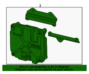 Accessory AC and DC Power Control Module with Bracket 84981765 ...