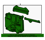 Accessory AC and DC Power Control Module with Bracket 84981765 ...