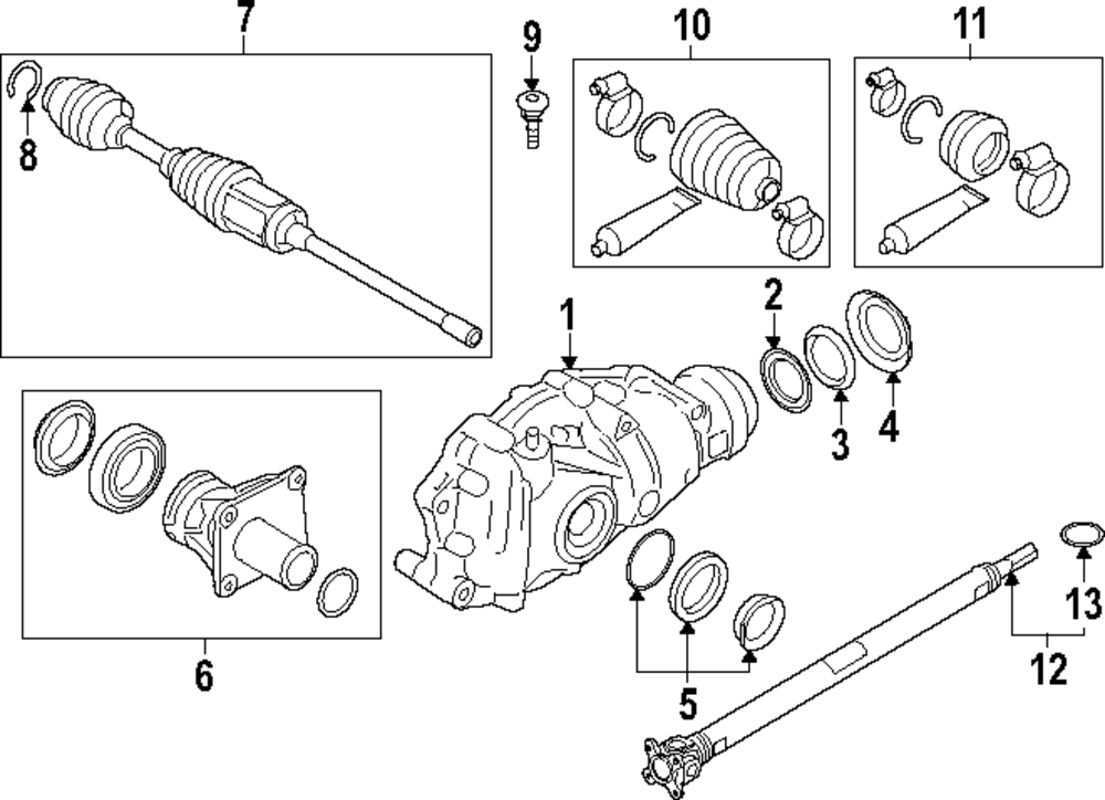 Genuine BMW 31-60-5-A6B-754 | Axle Assembly | FREE Shipping on Most ...