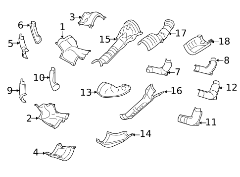 Heat Shields for 2025 Subaru Outback | OEM Parts Online