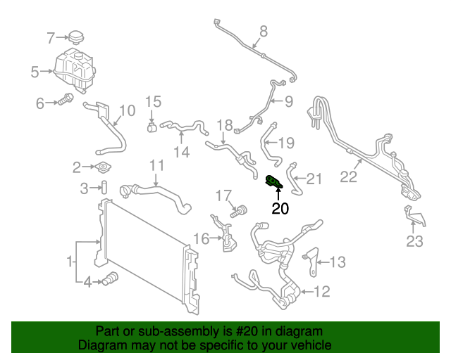2016-2024 Volvo HVAC Heater Control Valve 31461924 | AutoNation Parts