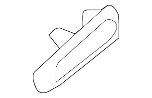 2015-2020 Mitsubishi Molding 7405A646 | Retail Performance Auto Parts