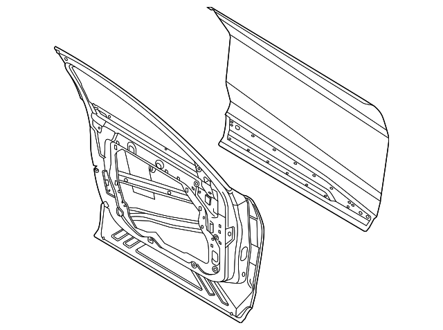 LJ8Z-5820124-C - Door Shell 2021-2024 Ford Mustang Mach-E | AutoNation ...
