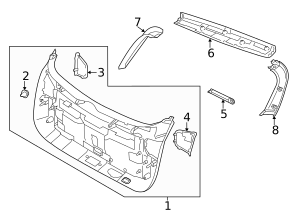 81751-Q5000 - Pull Handle 2021-2023 Kia Seltos | Kia.Parts Store