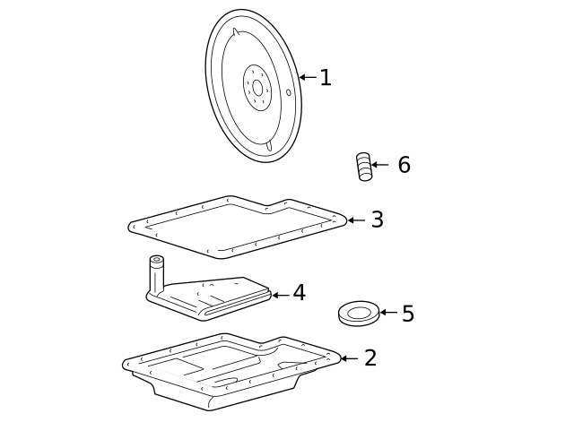 ML3Z-6477-B - Flywheel Assembly Big 3 Auto Parts