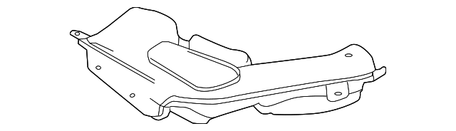 2015-2019 Nissan Rogue Air Duct 16554-4CL0A | QuirkParts