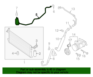 2022-2024 Nissan TITAN XD Liquid Line 92440-9FV1B | Temecula Nissan Parts
