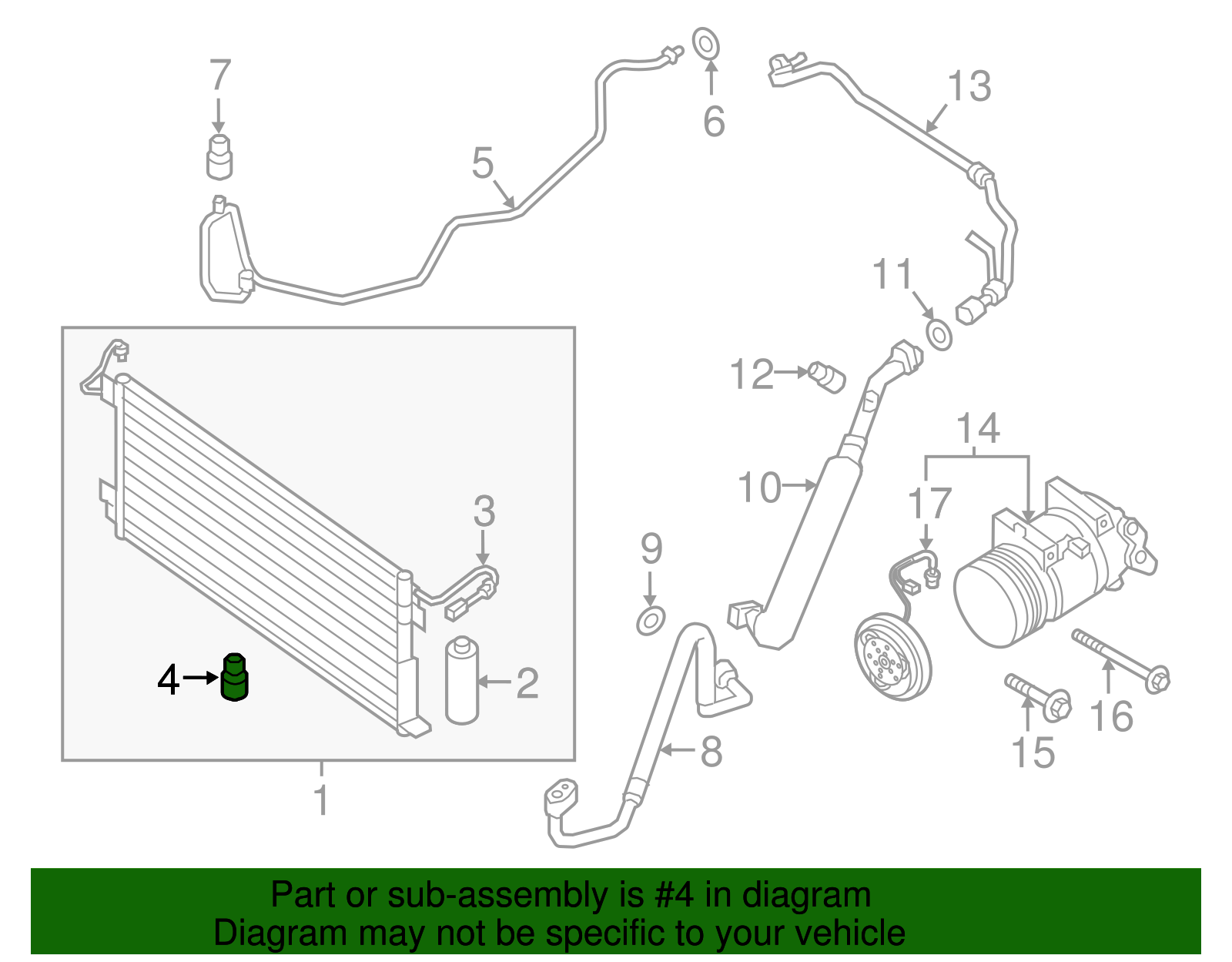 2009-2025 Nissan Temp Sensor 27722-3RA0A | Nissan Parts OEM