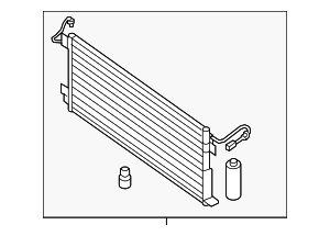 2022-2024 Nissan Condenser Assembly 92100-9FV2B | My Nissan Part