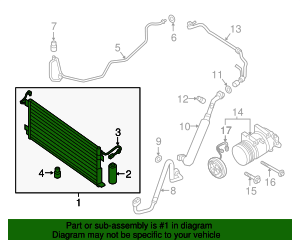 2022-2024 Nissan Condenser Assembly 92100-9FV2B | Sullivan Brothers Nissan