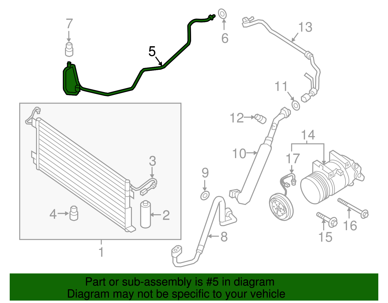92440-9FV2A - 2022-2024 Nissan - Liquid Line | Anicra Nissan Parts