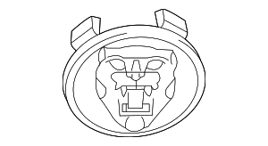 2006-2019 Jaguar Center Cap C2C30081 | OEM Parts Online