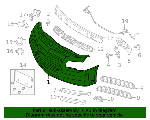 2012-2014 Chrysler 300 Fascia 68071976aa | TascaParts.com