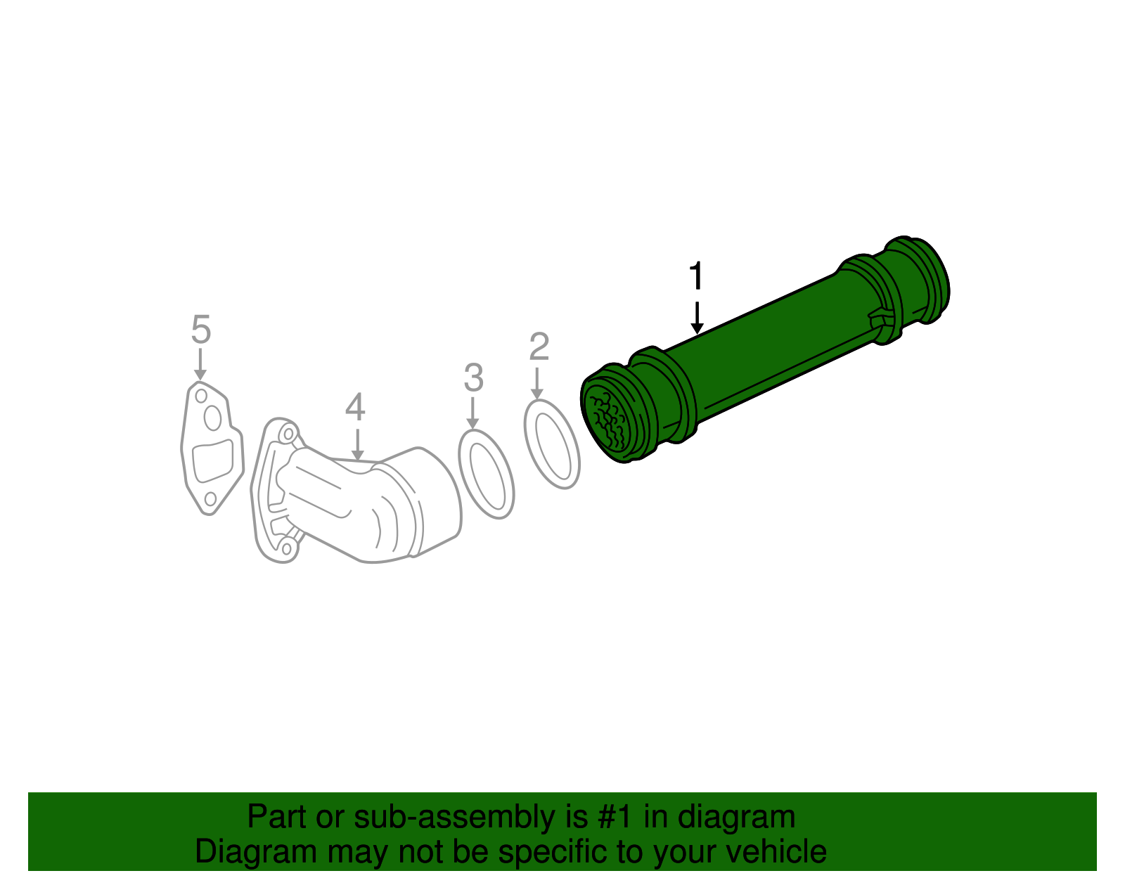 1C3Z-6A642-AA - 1994-2003 Ford - Oil Cooler | Ford OEM Parts Outlet