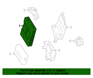 2010-2017 Lexus Transceiver 86741-0E040 | OEM Parts Online