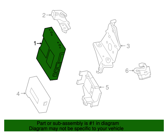 2010-2017 Lexus Transceiver 86741-0E040 | OEM Parts Online