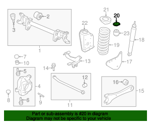 Genuine OEM Ford Part - Upper Bracket Mount Plate HC3Z-3A089-A ...