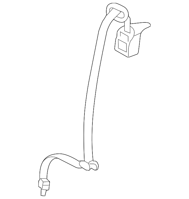 2004-2006 Hyundai Elantra Belt & Retractor 89820-2D550-LT | QuirkParts