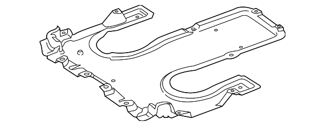 222-524-31-00 - Rear Shield 2014-2021 Mercedes-Benz | Mercedes-Benz USA ...