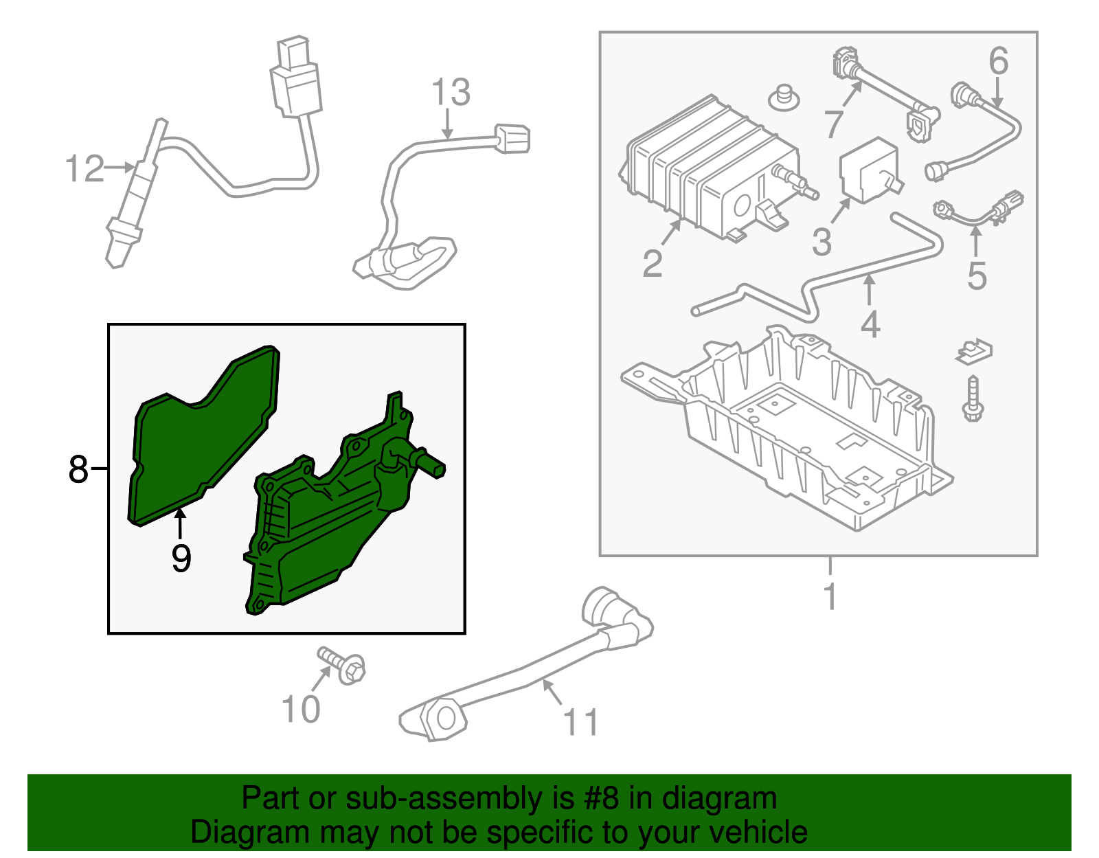 2015-2023 Ford Mustang 2015-2023 Ford Mustang - Oil/Air Separator FR3Z ...