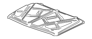 2014-2019 GMC Hood Insulator 84110494 GM | GMPartsDirect.com