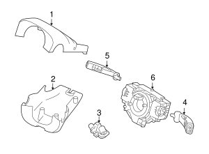 2004-2013 Volvo Turn Signal Switch 8682868 | GetOEMParts.com