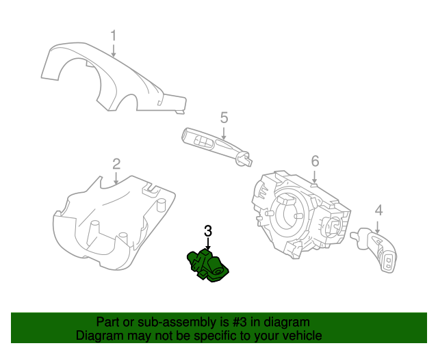 Column Lock 32373913 | OEM Parts Online