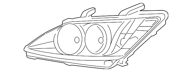 2012 Lexus ES350 Headlamp Assembly 81130-33741 | OEM Parts Online