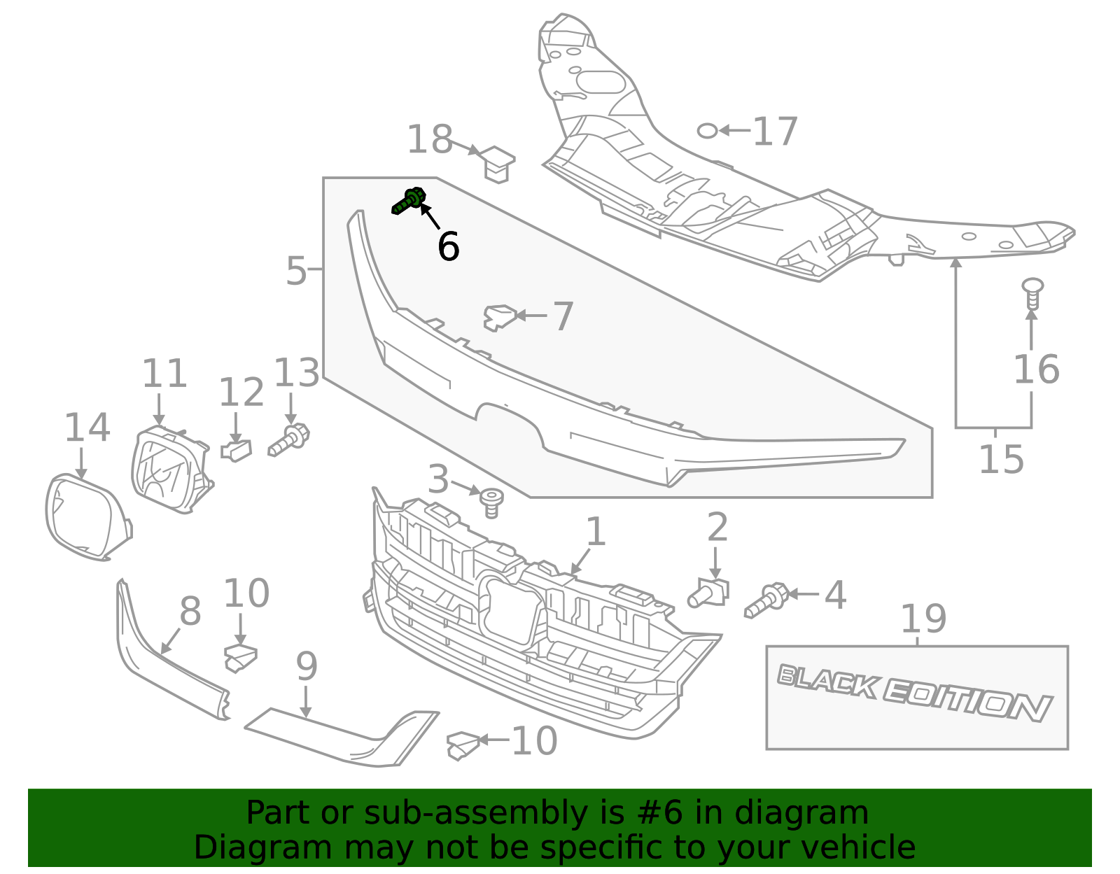 2016-2022 Honda Upper Trim Screw 90101-SL9-003 | Cheaper Honda Parts