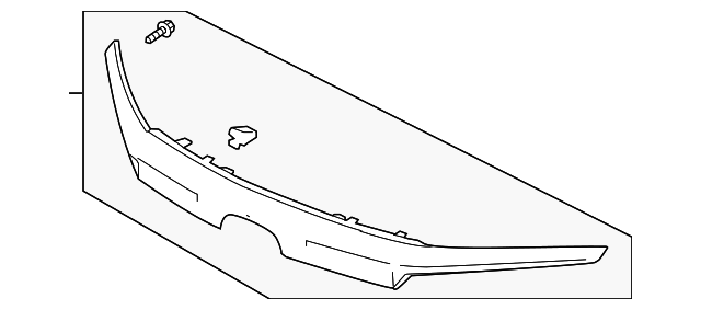 71150-TG7-A50 - Garnish Assembly Front Grille - 2019-2021 Honda Pilot ...