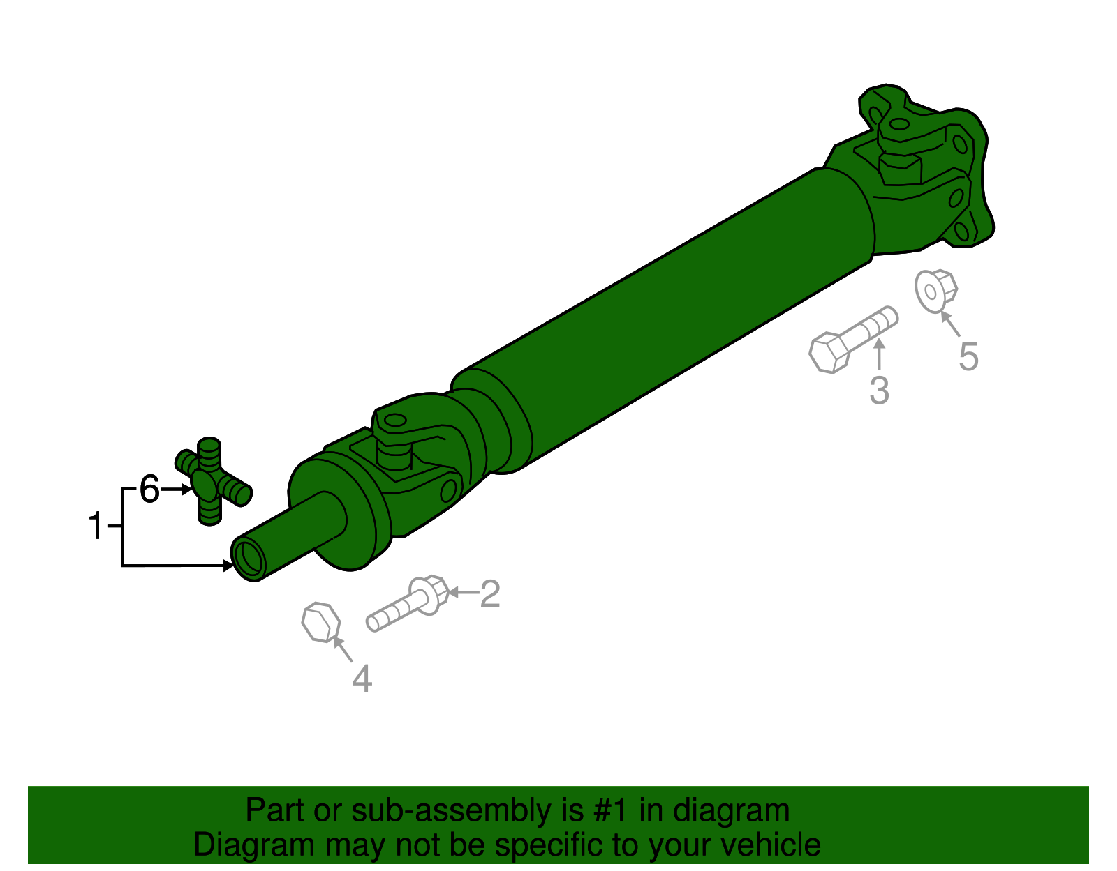 37300-EZ00B - Drive Shaft 2017-2019 Nissan TITAN XD | Nissan Parts ...
