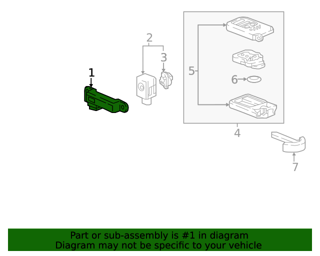38387-TXM-C01 - Antenna 2019-2022 Honda Insight | Honda Parts Online