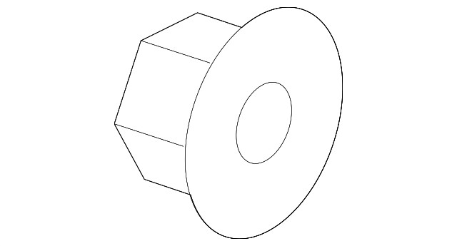 2016-2019 Chevrolet Camaro 5pk Nut 15999631 | TascaParts.com