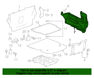 84386535 GM Trunk Side Trim | GM Parts Store