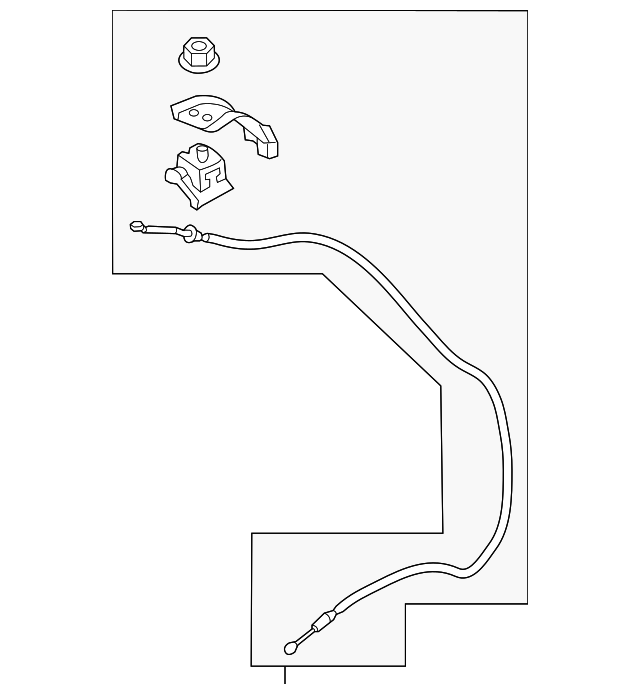 57330AL04A - Release Cable - 2015-2019 Subaru | World OEM Parts Subaru