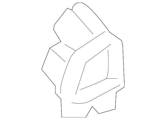 2009-2010 Kia Optima Hanger 84766-2G000VA | TascaParts.com