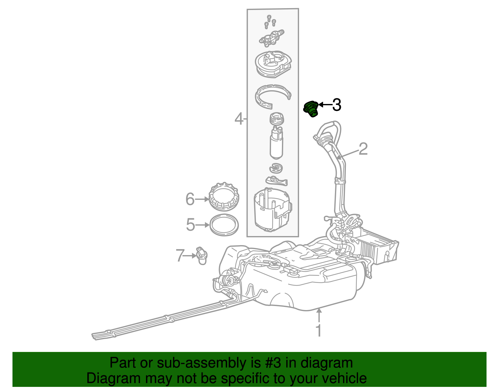Genuine OEM Ford Part - Filler Cap YS4Z-9030-PA | Genuine OEM Ford ...