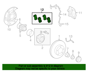 04465-02440 - Brake Pads Front 2018-2022 Toyota | Longo Toyota Parts