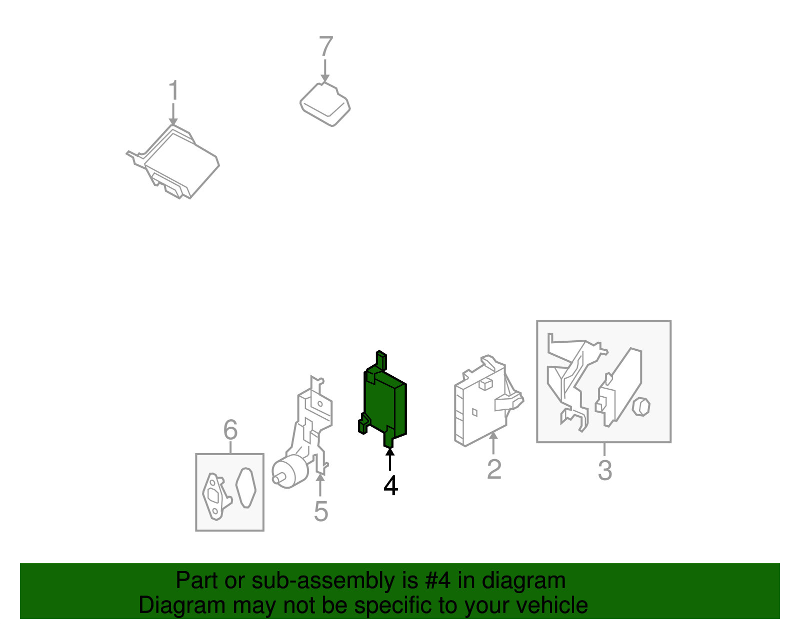 2009-2010 Mazda 6 Control Module L519-18-9E1D | OEM Parts Online