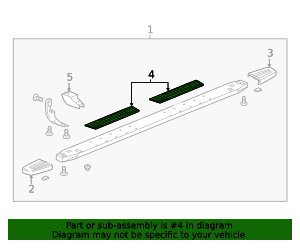 2019-2021 GM Assist Step Pad 84173414 | TascaParts.com