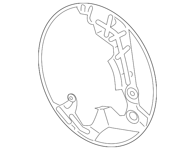 2014-2020 Mopar Splash Shield - Driver's Side (LH) 68238558AA-MOPAR ...